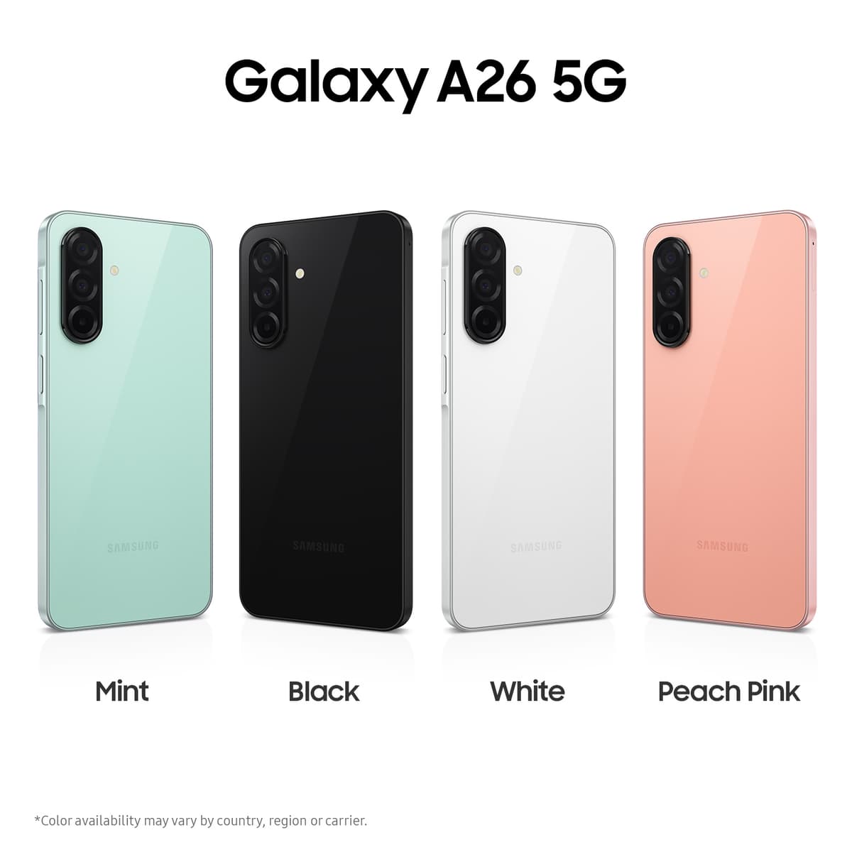 Samsung Galaxy A26 5G smarttelefon 6/128GB (mint) - Elkjøp