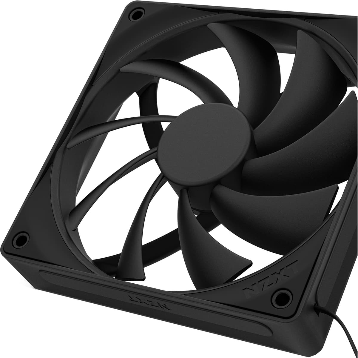NZXT F120Q V2 Quiet Airflow 120mm PWM-vifte (sort) - Elkjøp | Elkjøp