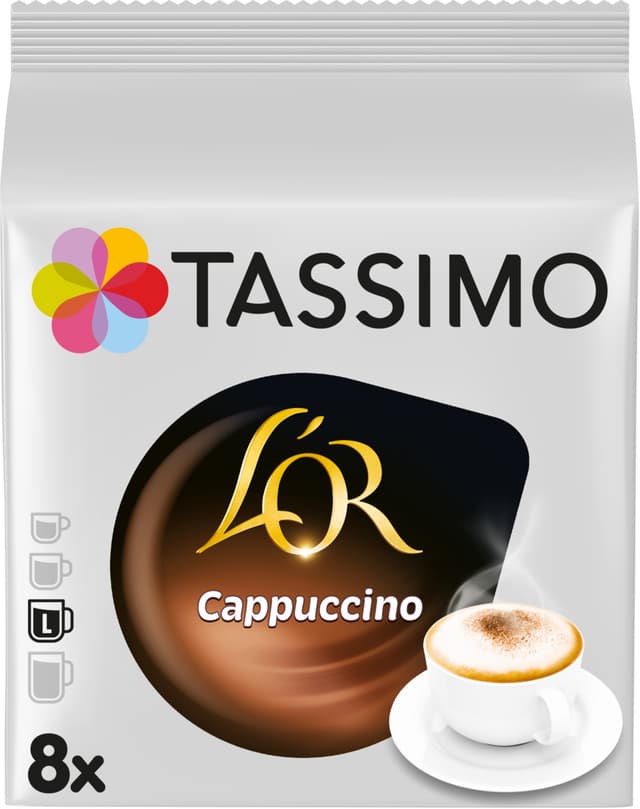 Tassimo L’Or Cappuccino kaffekapsler 4019119 | Elgiganten | Elgiganten