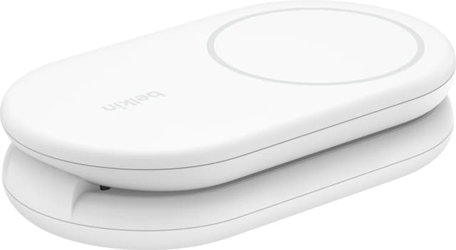 Belkin BoostCharge 2-i-1 15W Qi2 magnetisk oplader (hvid) | Elgiganten ...