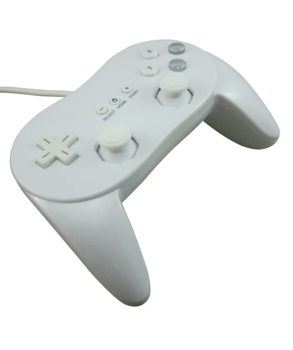 Classic Controller Pro til Nintendo Wii (hvid) | Elgiganten | Elgiganten