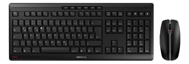 Cherry Stream Desktop, keyboard and mouse combo kit, black - Gigantti
