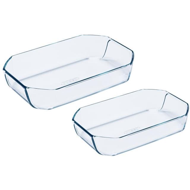 Pyrex Rekt. Glasform - 3,2L 2,6L 2set Inspiration - Elgiganten