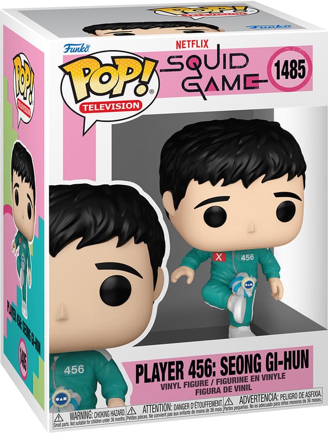Funko Squid Game actionfigur (Player 456: Seong GI-Hun) - Elkjøp