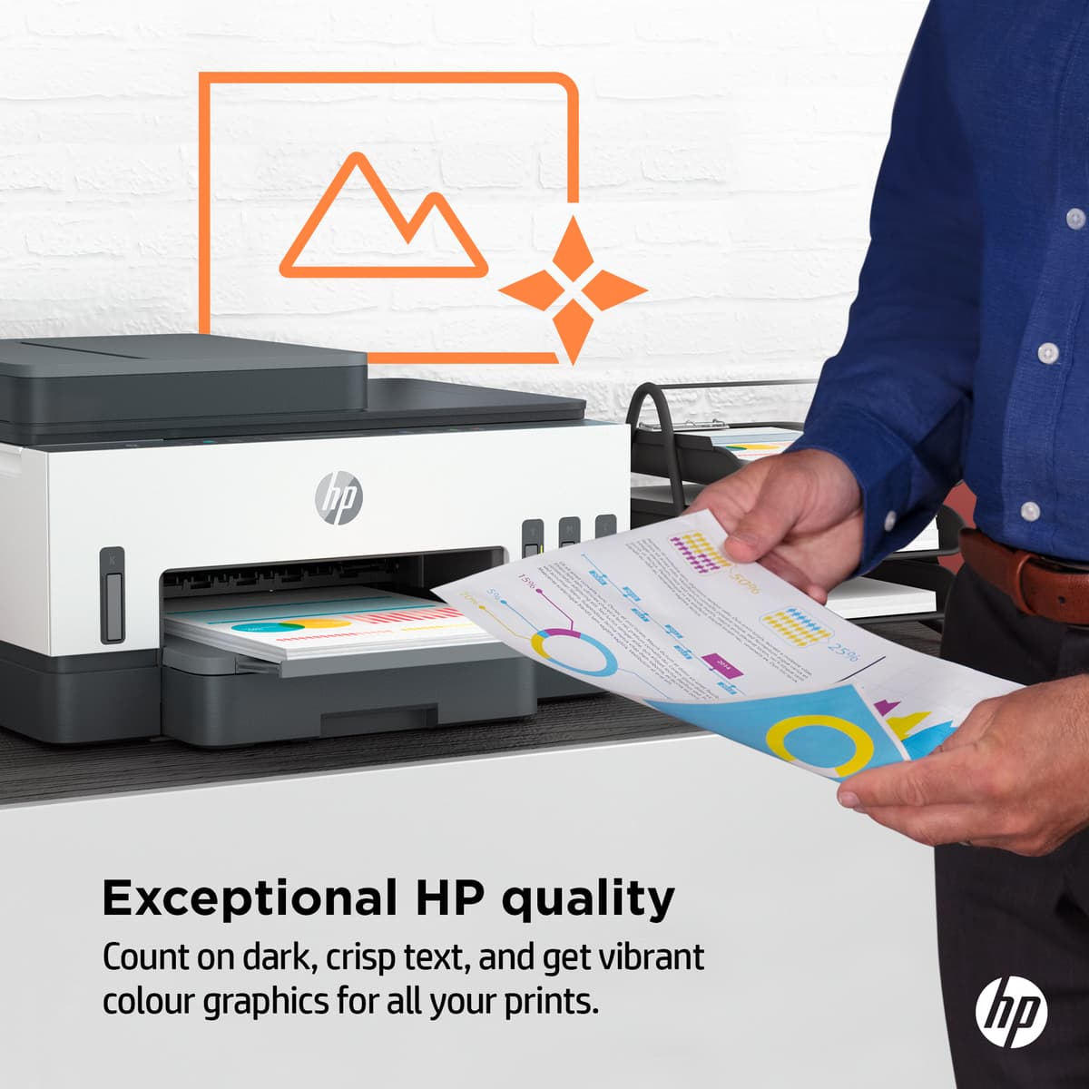 HP Smart Tank 7308 All-in-One bläckstråleskrivare - Elgiganten