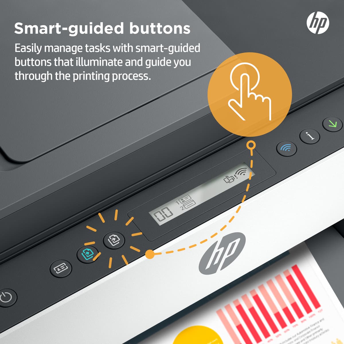 HP Smart Tank 7308 All-in-One inkjet skriver - Elkjøp