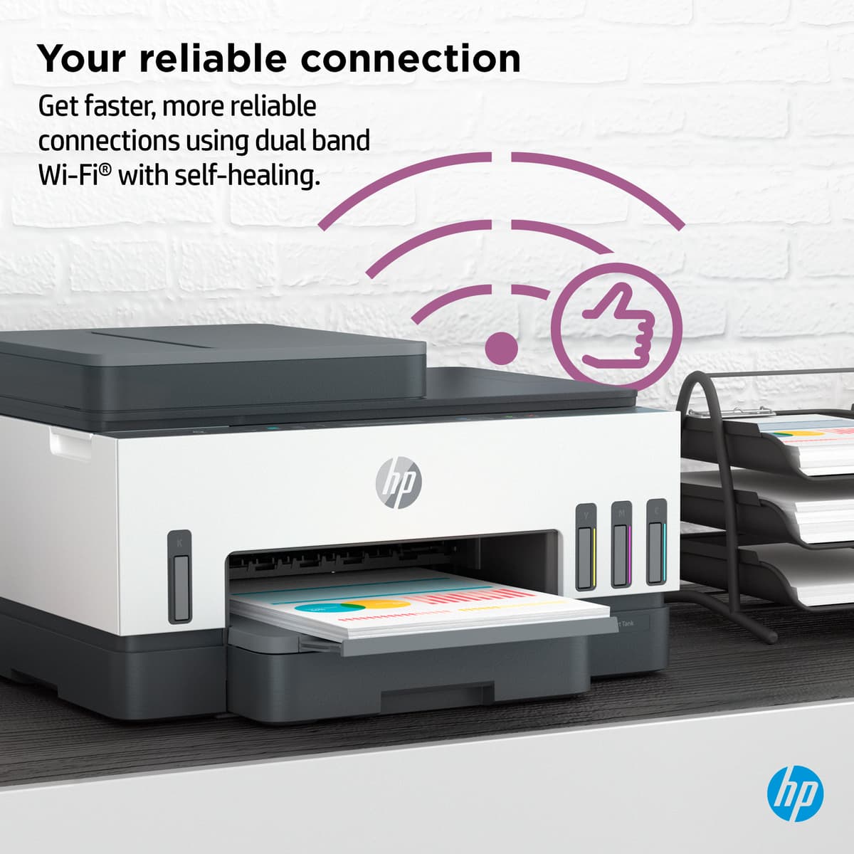 HP Smart Tank 7308 All-in-One bläckstråleskrivare - Elgiganten
