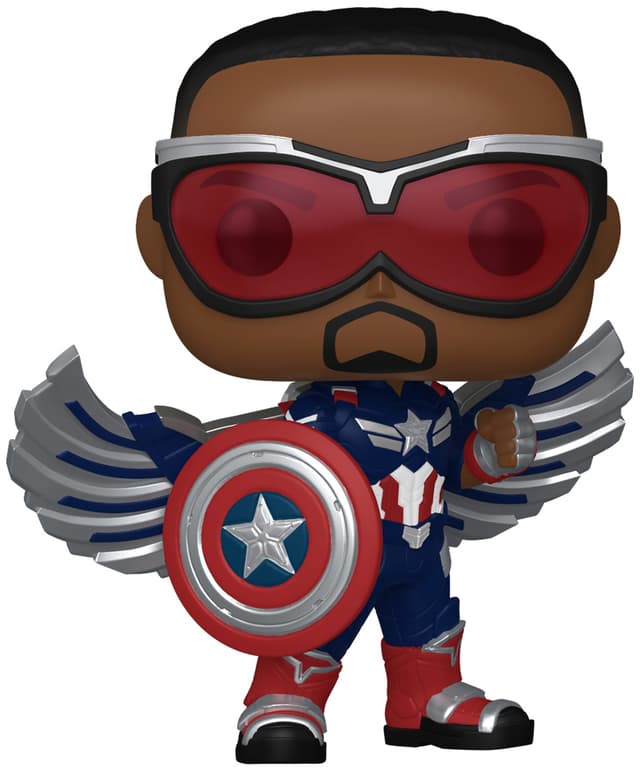 Funko Pop! Marvel Captain America: BNW actionfigur (Captain America ...
