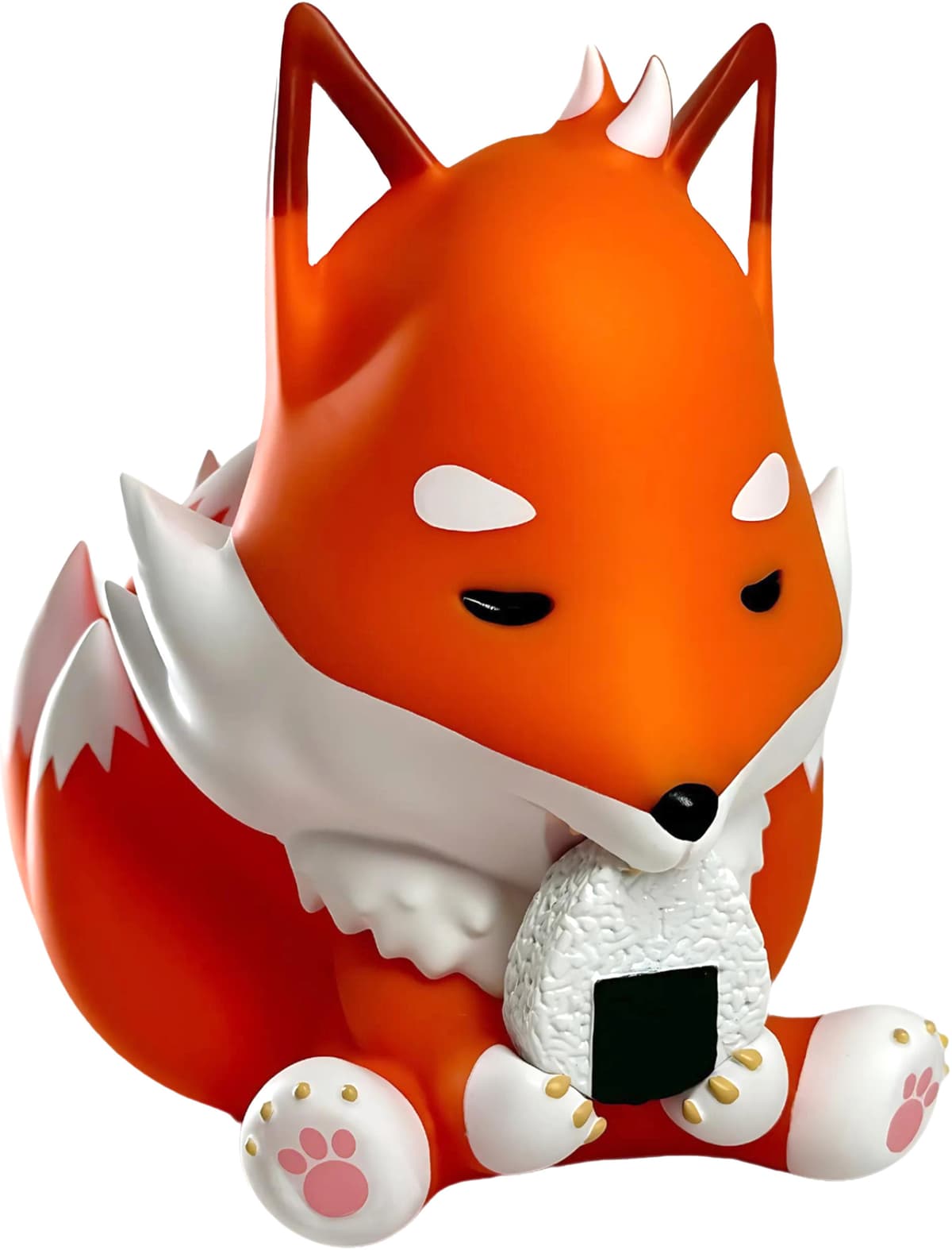 Plastoy Mogu Pets actionfigur (Kitsune Onigiri) - Elkjøp