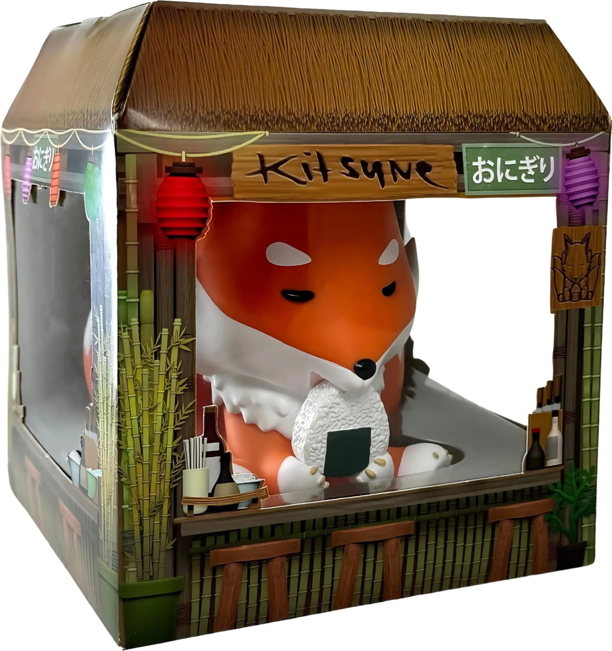 Plastoy Mogu Pets actionfigur (Kitsune Onigiri) - Elgiganten