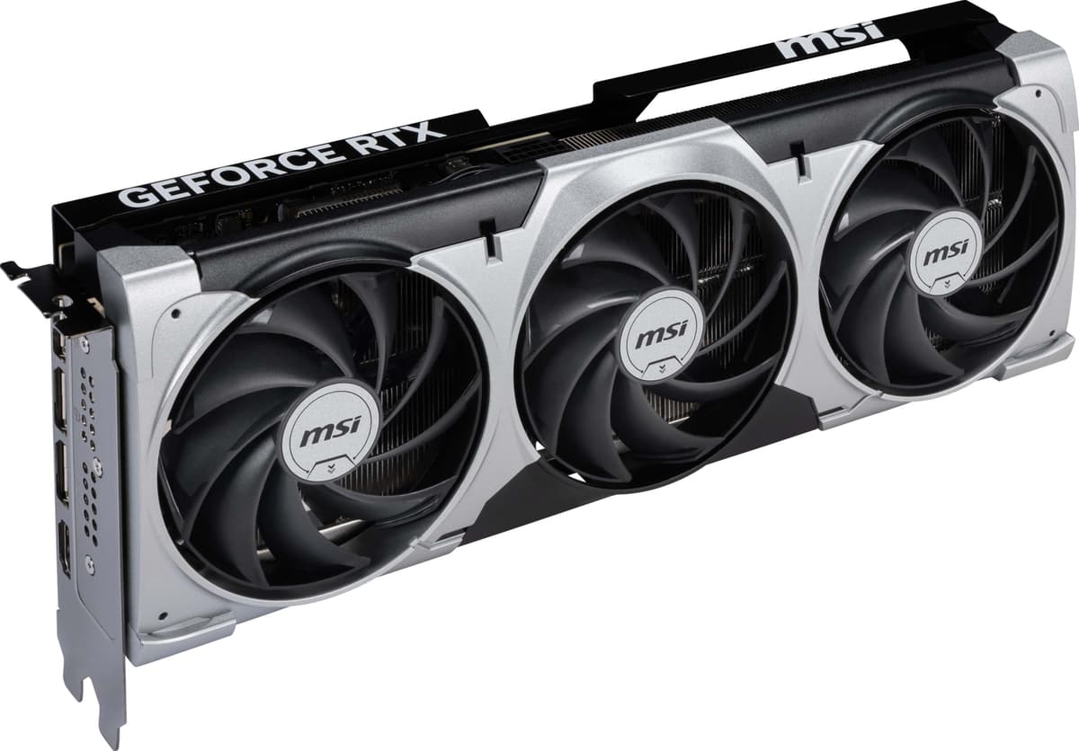 MSI GeForce RTX 5070 12G VENTUS 3X OC grafikkort - Elkjøp