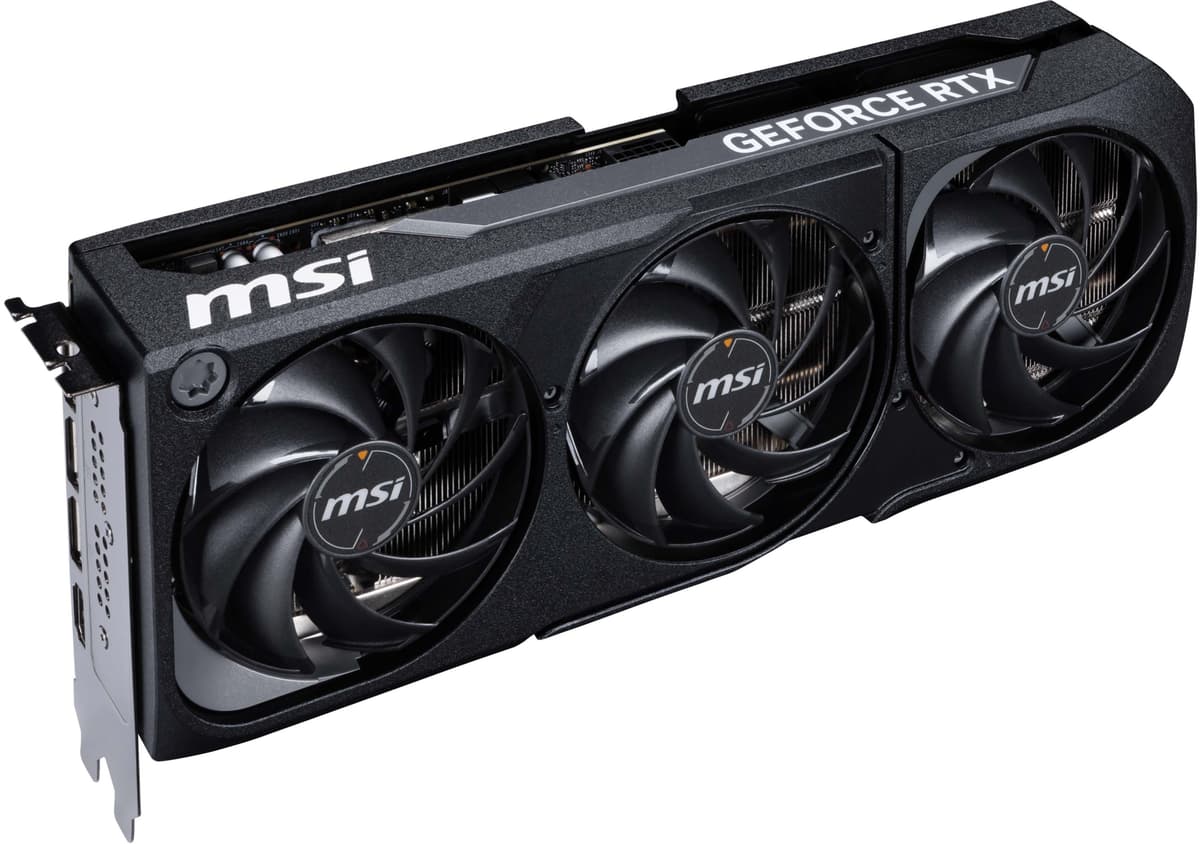 MSI GeForce RTX 5070 Ti 16G SHADOW 3X OC grafikkort - Elgiganten