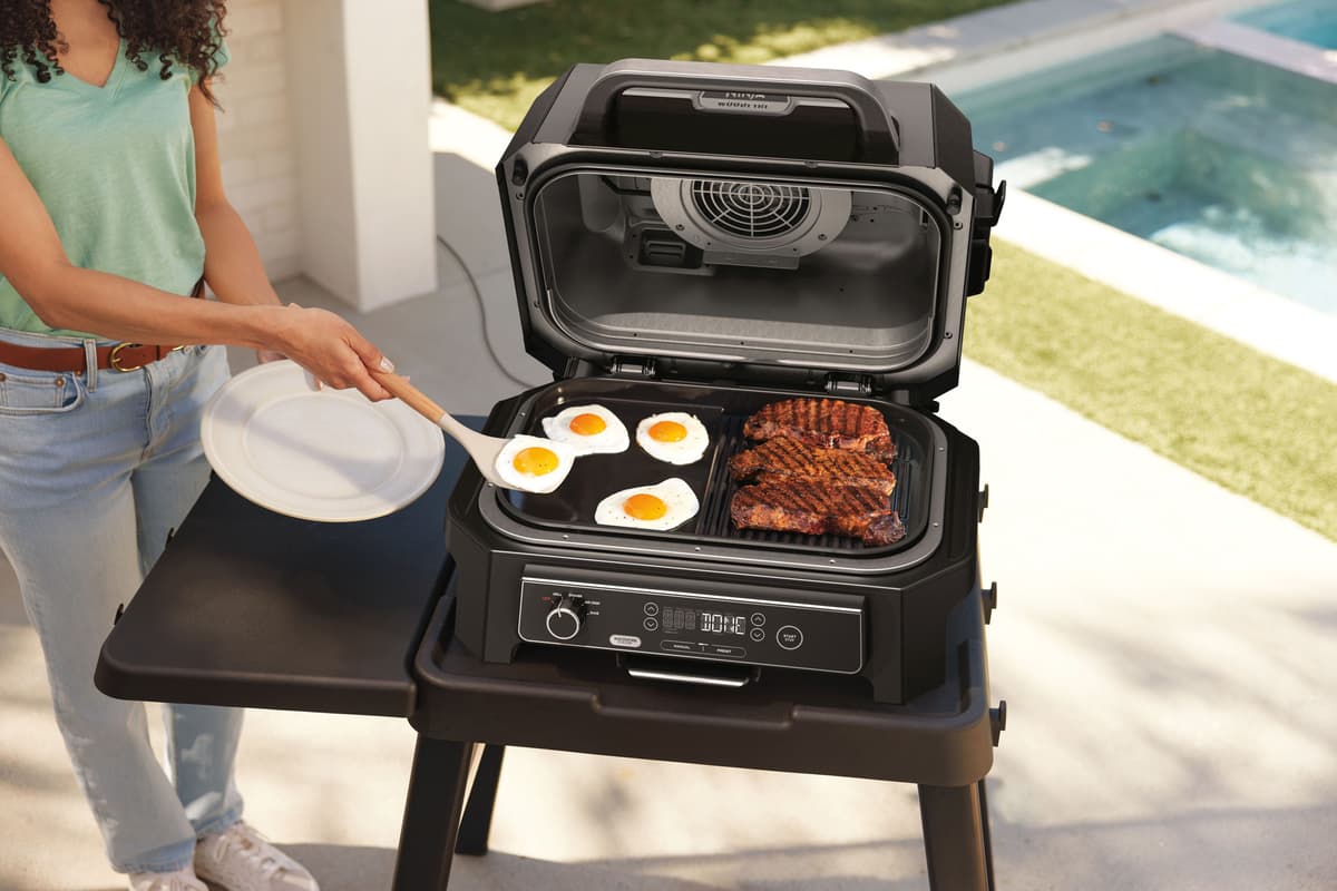 Ninja Woodfire Pro XL elektrisk grill OG850EU (grå og sort) - Elkjøp ...
