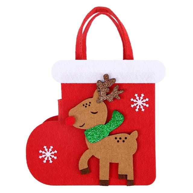 Christmas Jul Godis Kakor Väska Julklapp Present - Julstrumpa - Elgiganten