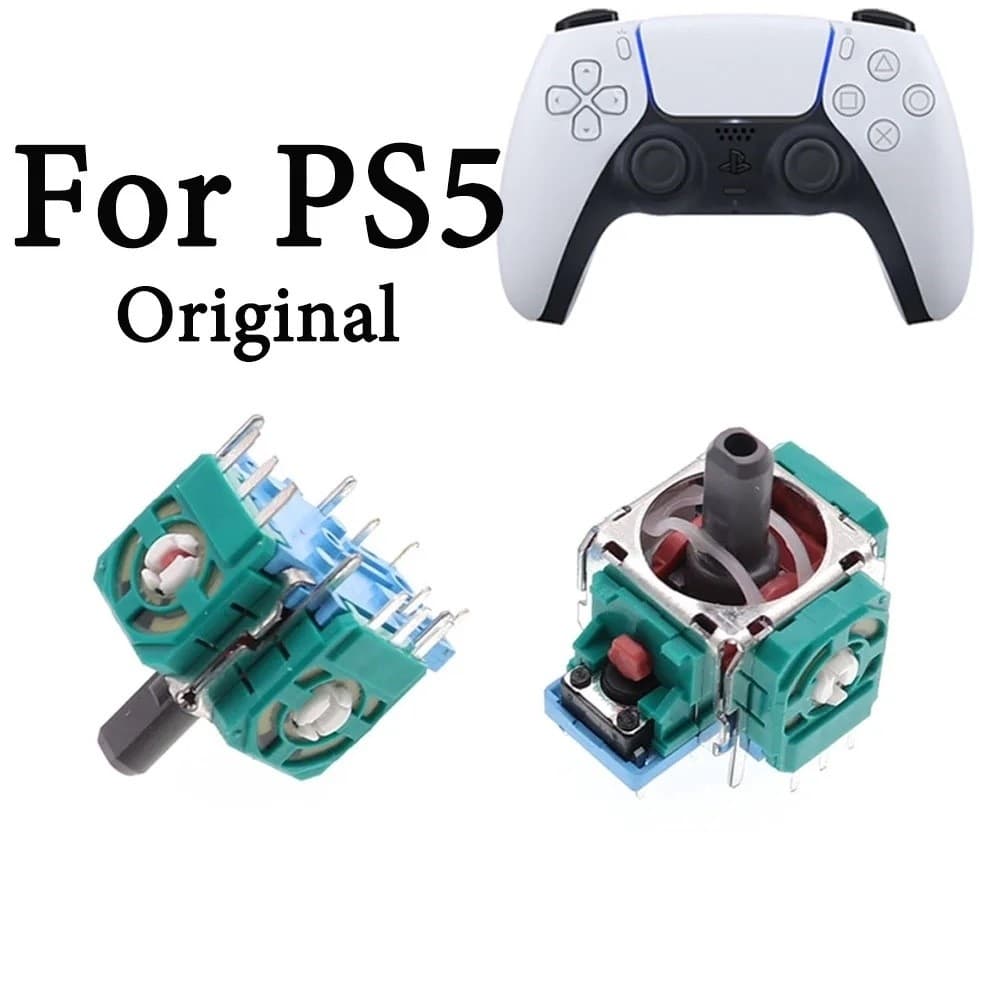 For PS5-kontrollutskifting 3D Thumb Stick Rocker Sensor Module - Elkjøp | Elkjøp