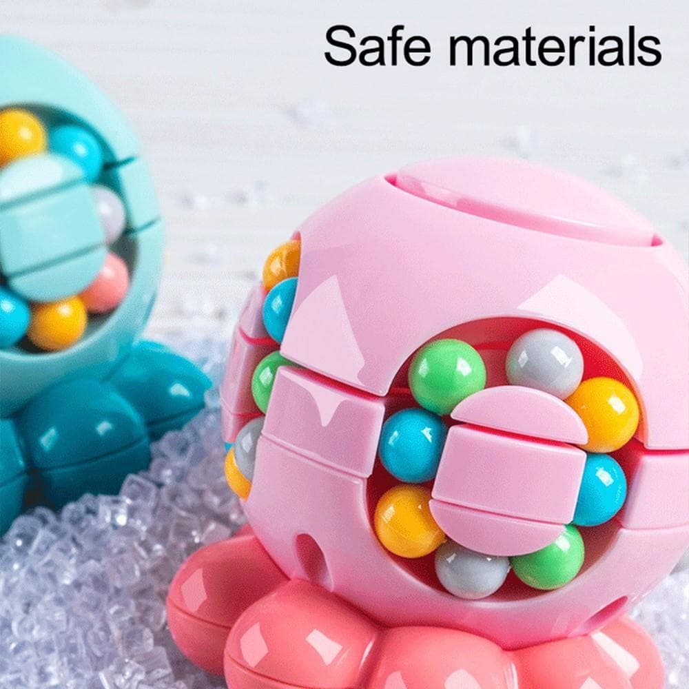 Magic Bean Fidget Toy Puzzle Leketøy Blekksprut Stressavlastning - Elkjøp
