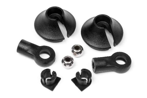 Shock End/Shock Spring Retainer Set - Gigantti