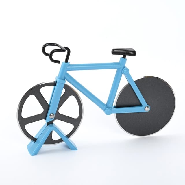 Cykel Form Design Pizza Skærer Køkkenredskab PP + Rustfrit Stål Pizza ...