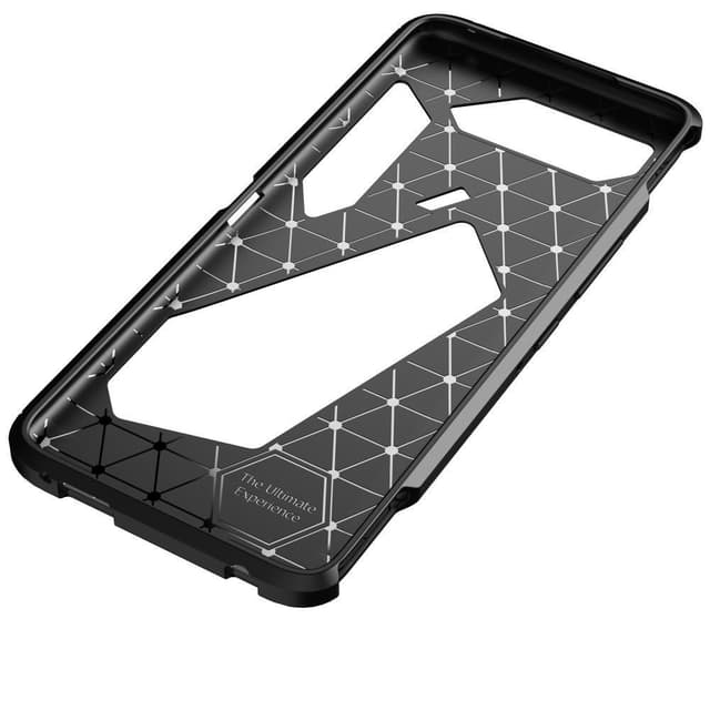 Asus ROG Phone 5 TPU Carbon Fiber Texture - Svart - Elgiganten - Elgiganten