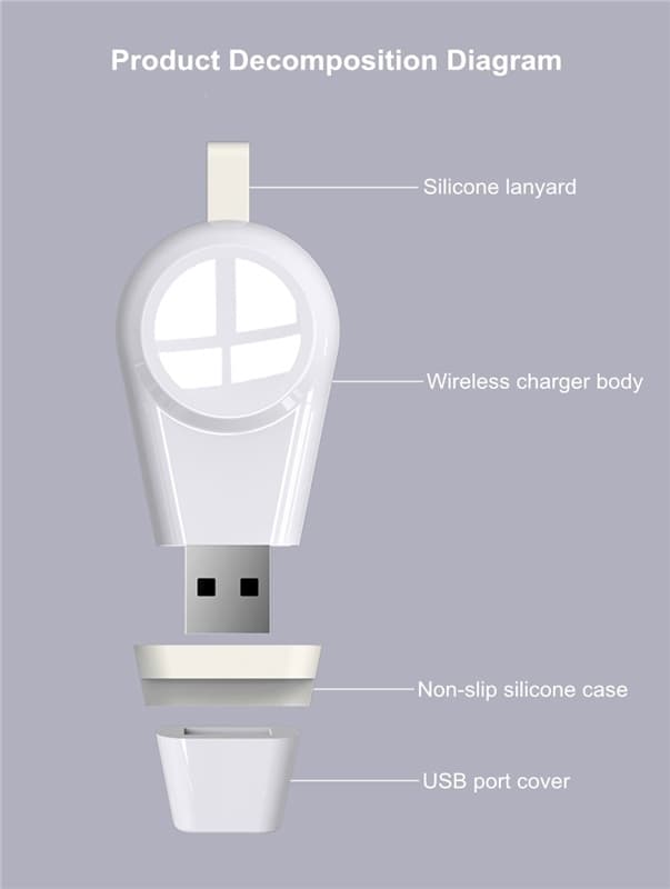 Lader til Apple Watch - USB - Elkjøp