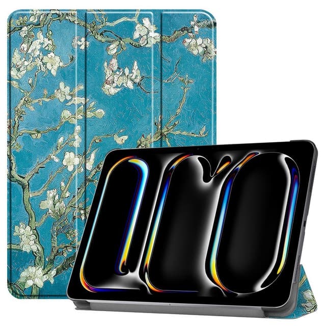 Til iPad Pro 11 (2024) Etui Tre-fold Stativ Tablet Cover - Blossom ...