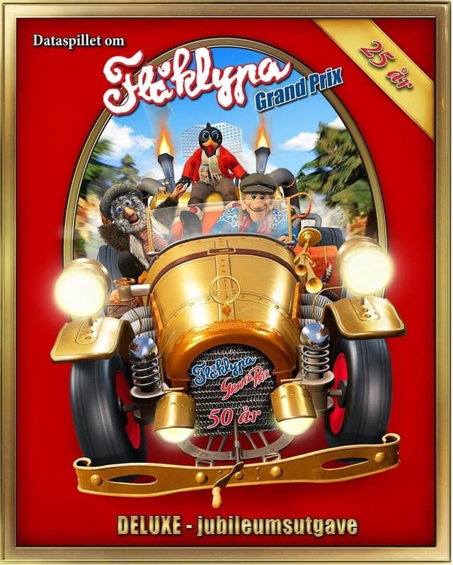 Flåklypa Grand Prix Jubileum - Deluxe (PS5) | Elgiganten | Elgiganten