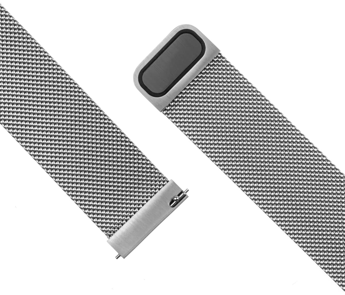 FIXED universal nettingreim for smartklokke 20 mm (sølv) - Elkjøp