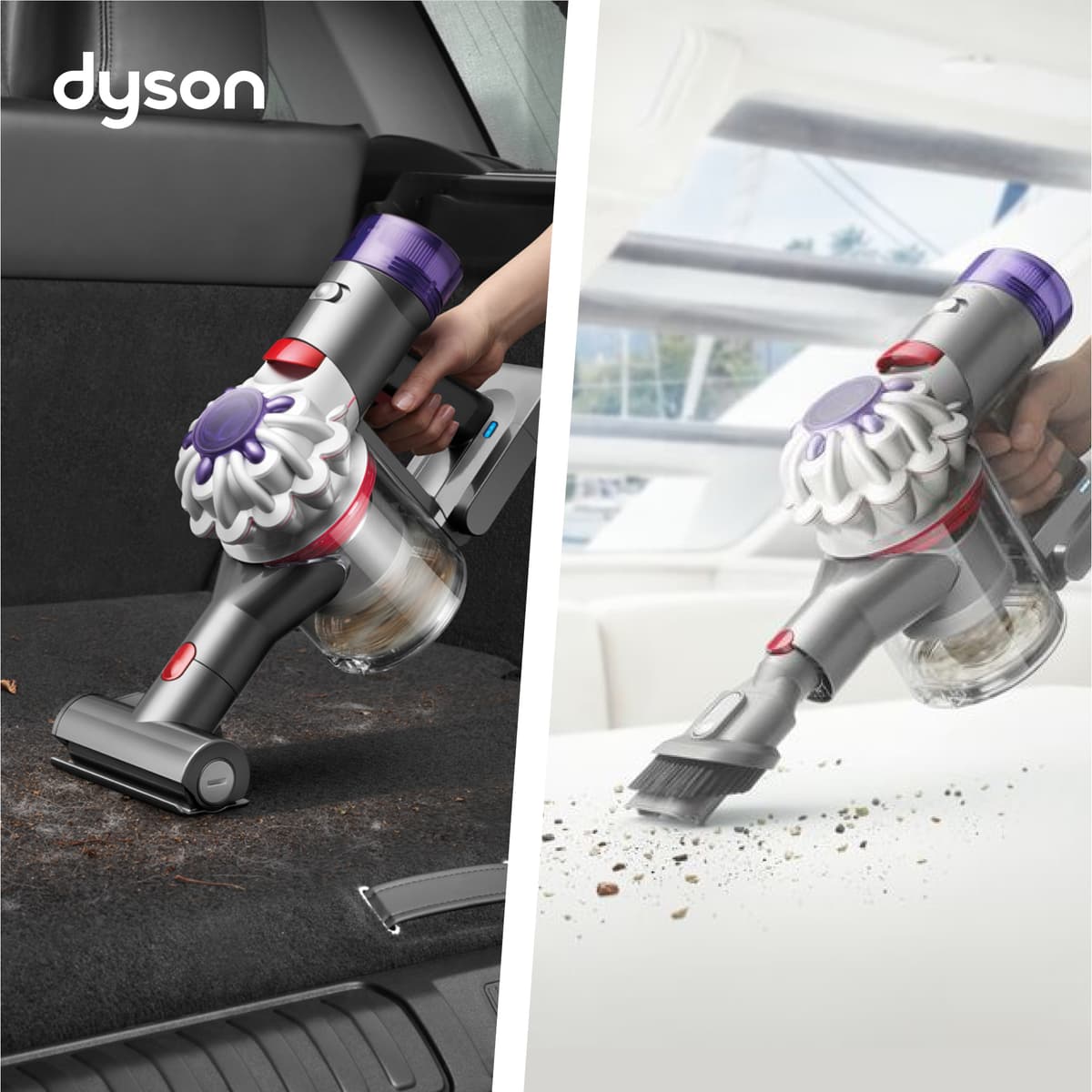 Dyson Car & Boat rikkaimuri 586120-01 (hopea) - Gigantti