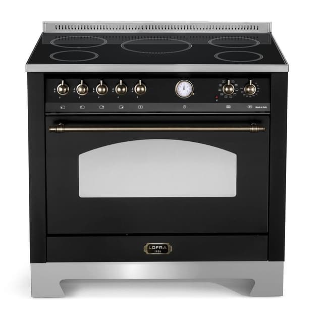 Lofra Spis - Dolce Vita 90 cm (1 ugn) (Svart/Brons) Induktion - Elgiganten