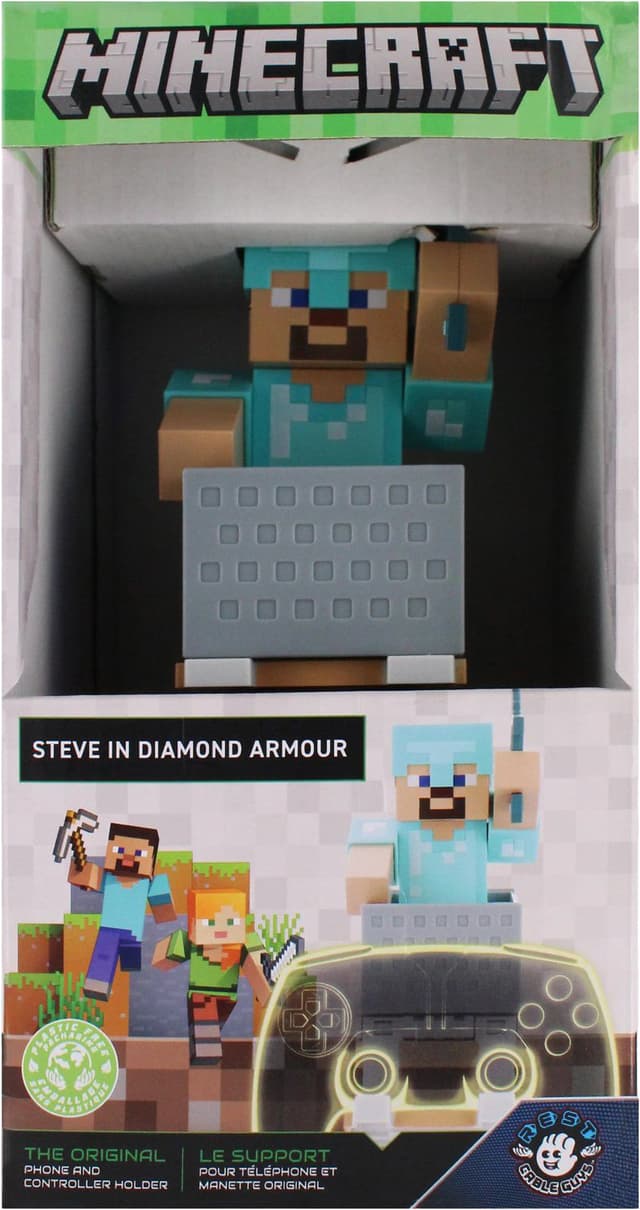 Cable Guys Minecraft puhelinpidike (Steve) - Gigantti verkkokauppa