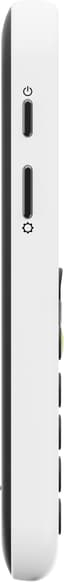 Doro Leva X10 mobiltelefon (vit/svart) - Elgiganten