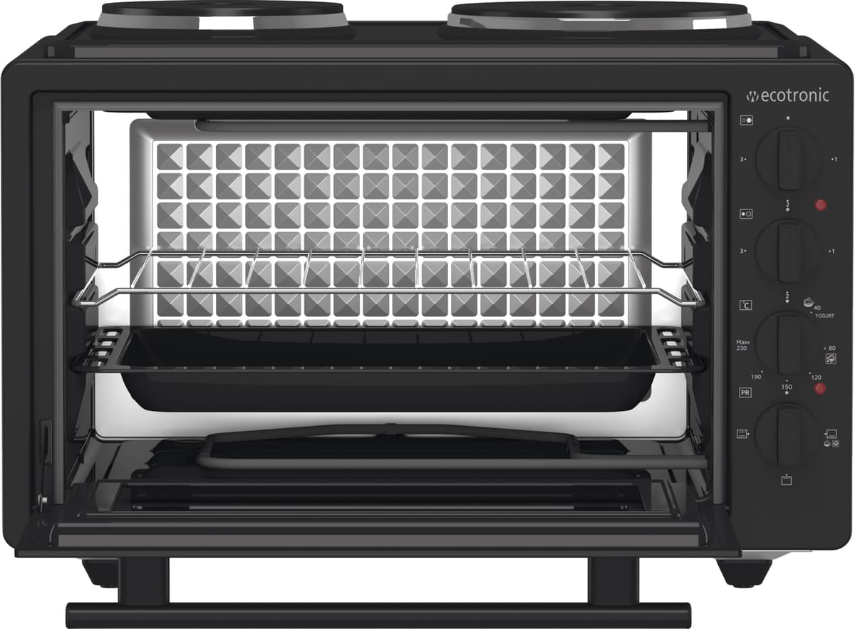 Ecotronic bordkomfyr EBK423B2 (sort) - Elkjøp