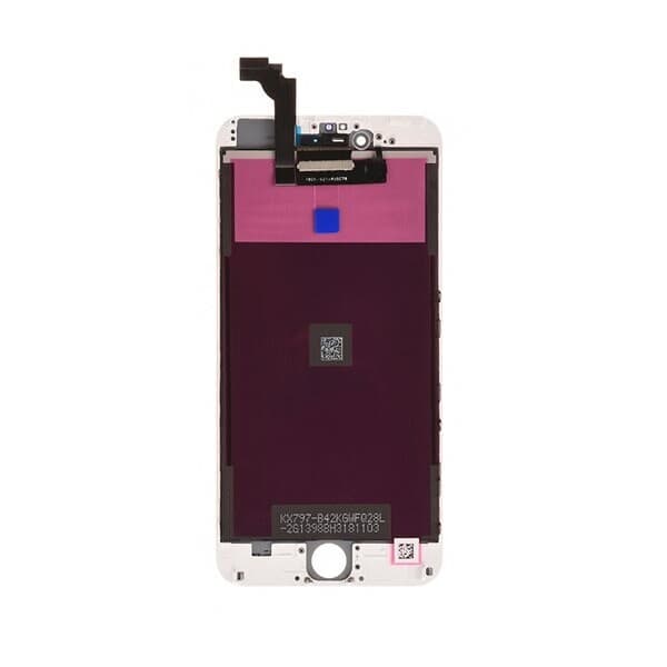 iPhone 6 Plus Skjerm LCD Display Glass - Livstidsgaranti - Hvit - Elkjøp