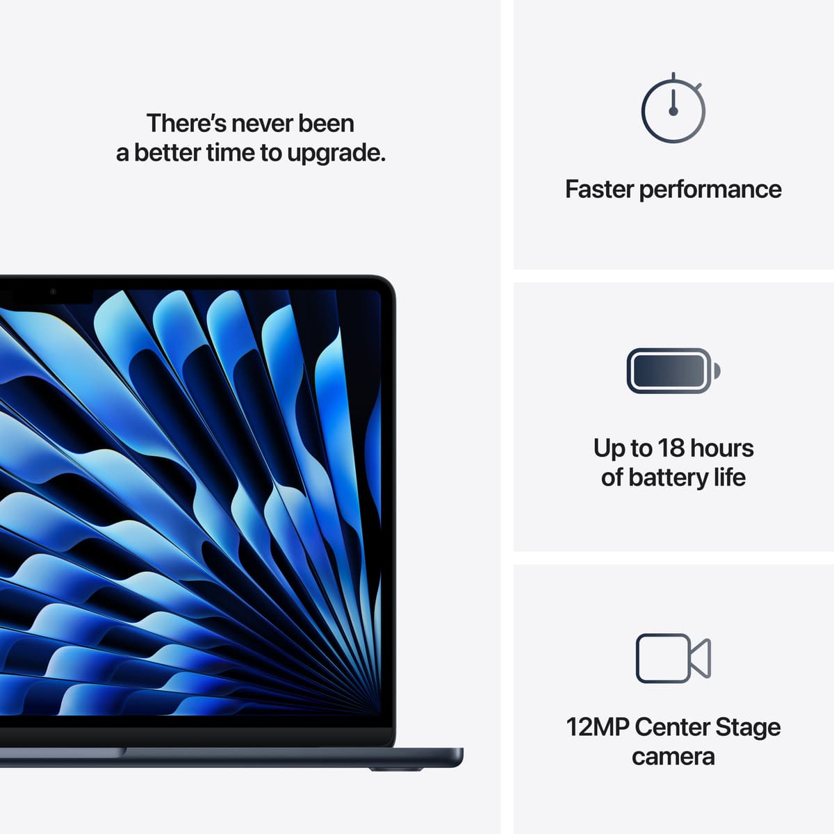 MacBook Air 13 M4 16/256GB (Midnat) | Elgiganten