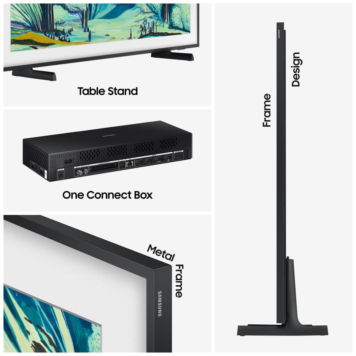 Samsung 43” The Frame 4K QLED Smart TV (2025) | Elgiganten