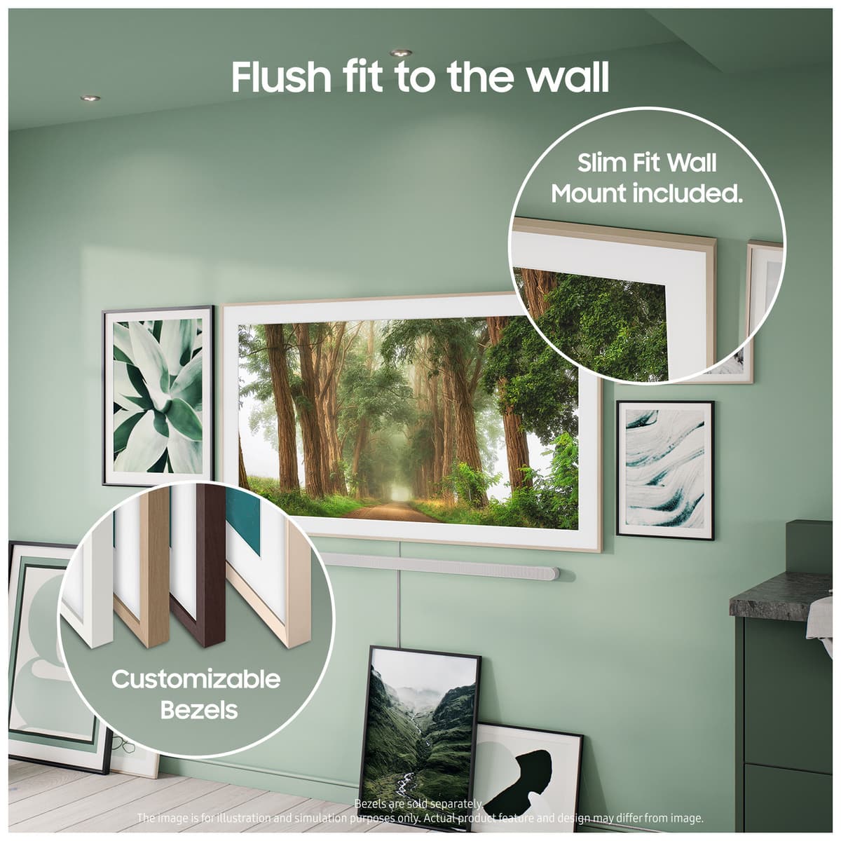 Samsung 55” The Frame 4K QLED Smart TV (2025) - Elgiganten - Elgiganten