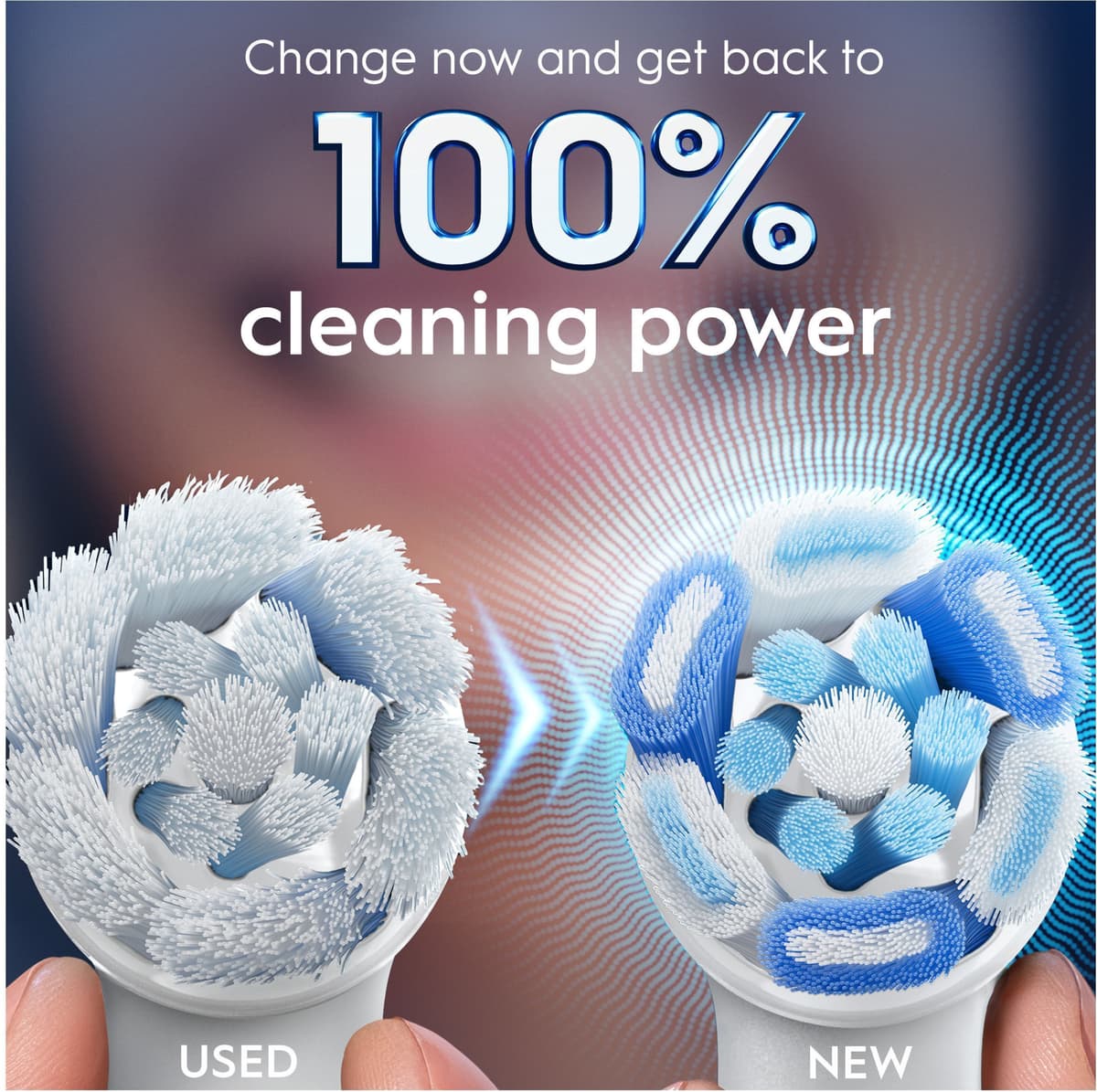 Oral-B iO Ultimate Clean tandborstrefill 195546 6st (vit) - Elgiganten