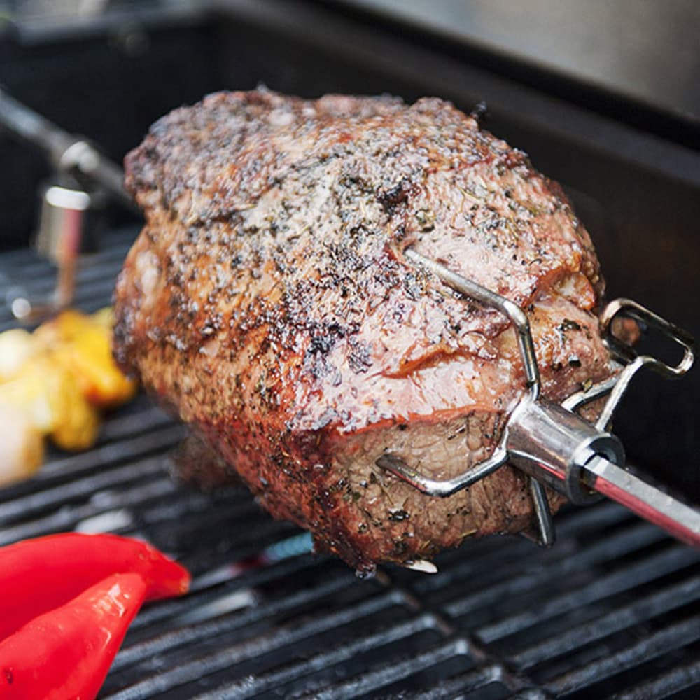Rotisseri Roterende grillspyd 230V til 4-brenner grill - Elkjøp | Elkjøp