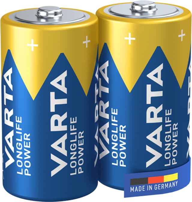 Varta Longlife Power C paristot (2 kpl) - Gigantti verkkokauppa