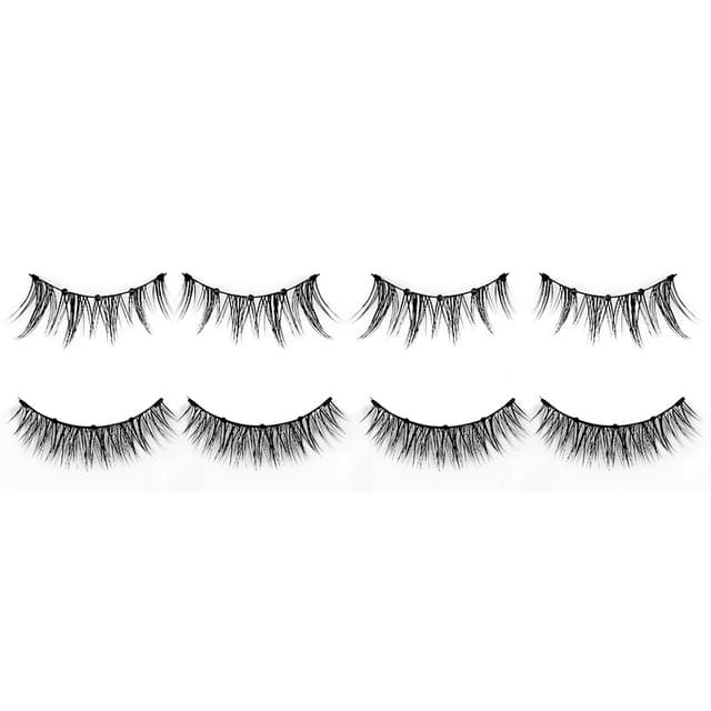 Magnetiska lösögonfransar Naturliga & Täta 3D Fransar Utan Lim model 2 ...