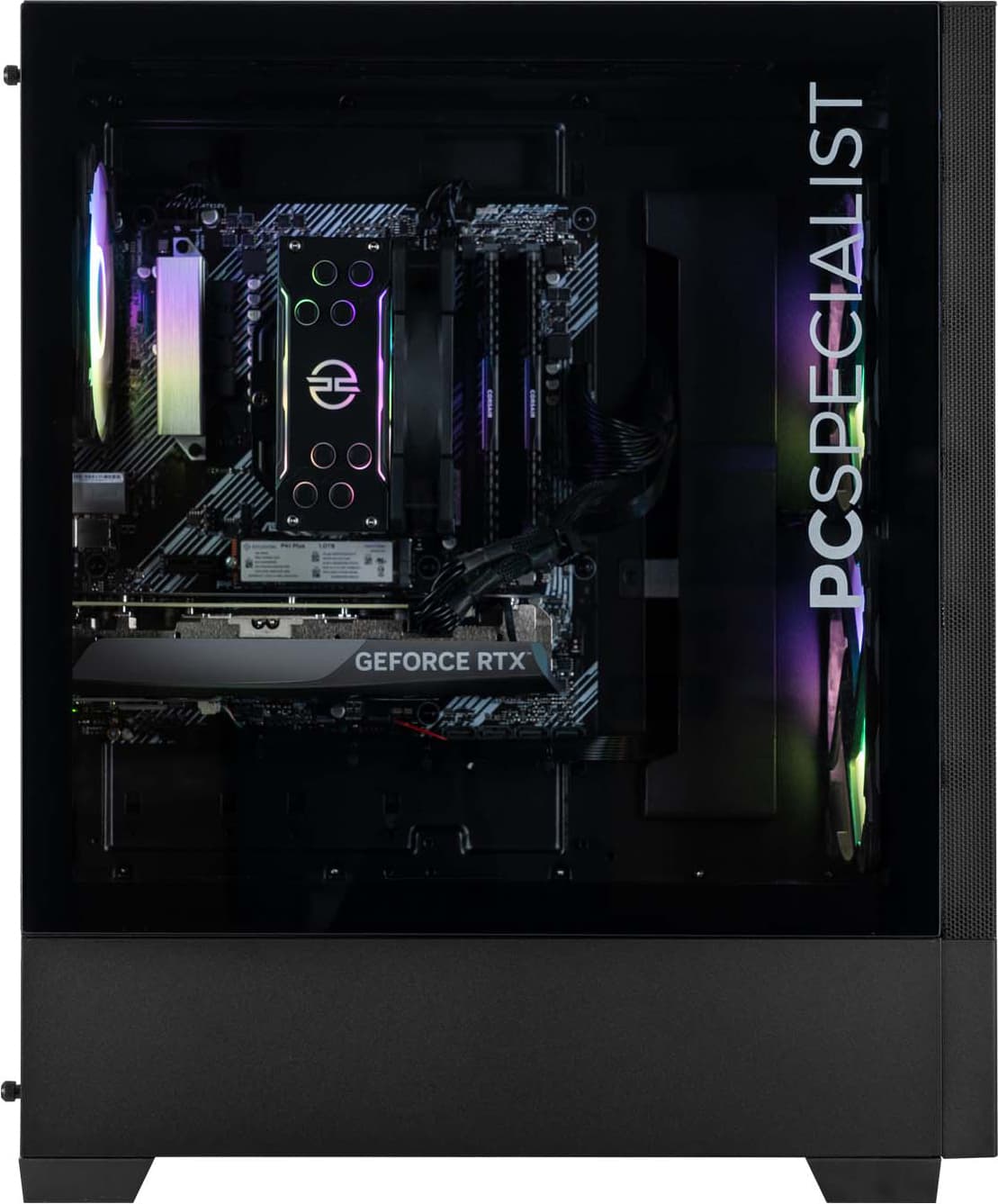 PCSpecialist Prime 320 i7-14/16/5060Ti stationær gaming computer ...