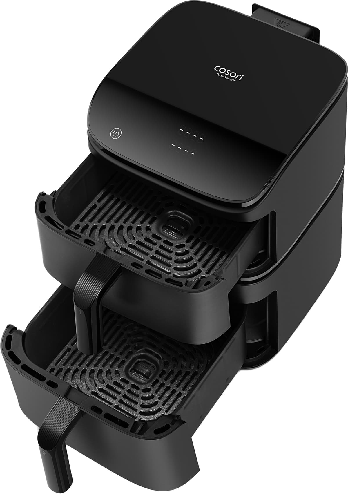 Cosori Turbo Tower airfryer KAAPAFCSNEU0244Y (sort) | Elgiganten