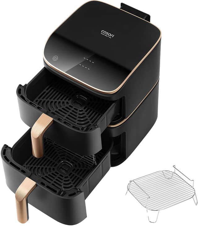 Cosori Turbo Tower Pro airfryer KAAPAFCSSEU0246Y (svart) - Elgiganten