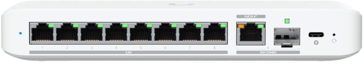 Ubiquiti UniFi USW Flex 8-porters 2,5G nettverk switch - Elkjøp | Elkjøp