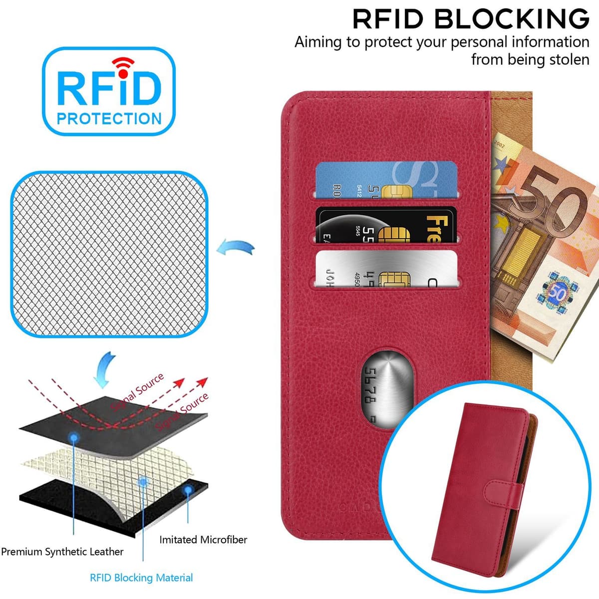 Xiaomi RedMi NOTE 8 PRO Cover Etui Case (rød) | Elgiganten | Elgiganten