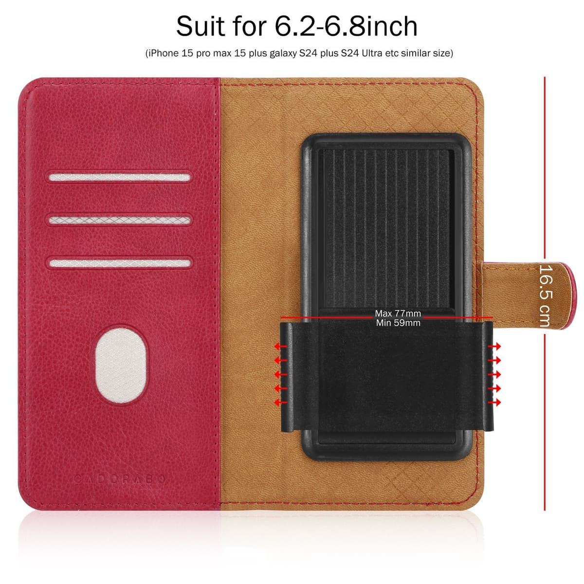 Xiaomi RedMi NOTE 10 PRO Cover Etui Case (rød) | Elgiganten | Elgiganten