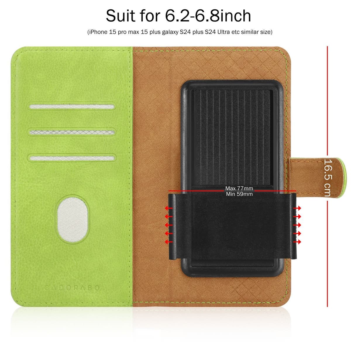 Honor Magic 6 Pro Deksel Etui Case Cover (Grønn) - Elkjøp