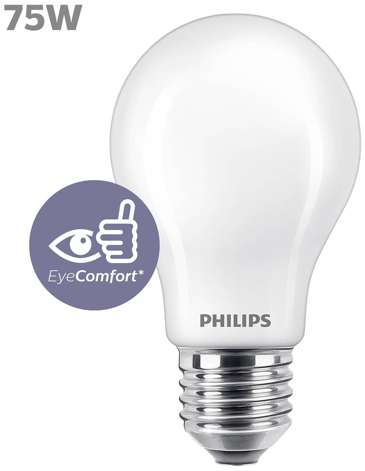 Philips Classic A60 LED pære 9W E27 (varmhvit) - Elkjøp