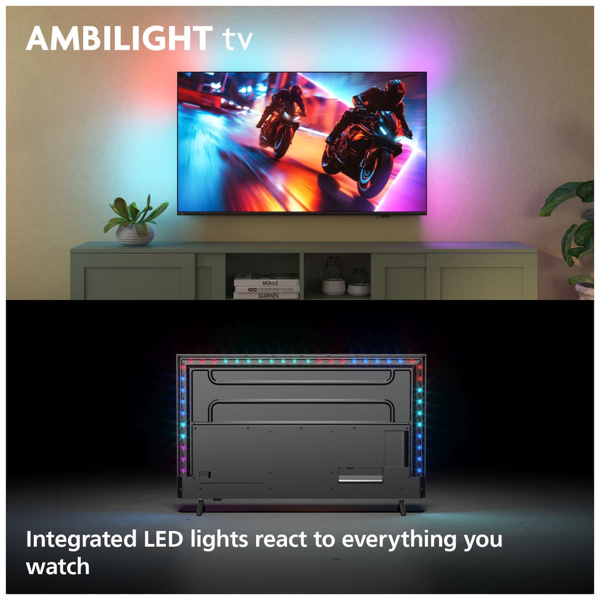 Philips 65” MLED910 4K MiniLED Smart-TV (2025) - Elkjøp | Elkjøp