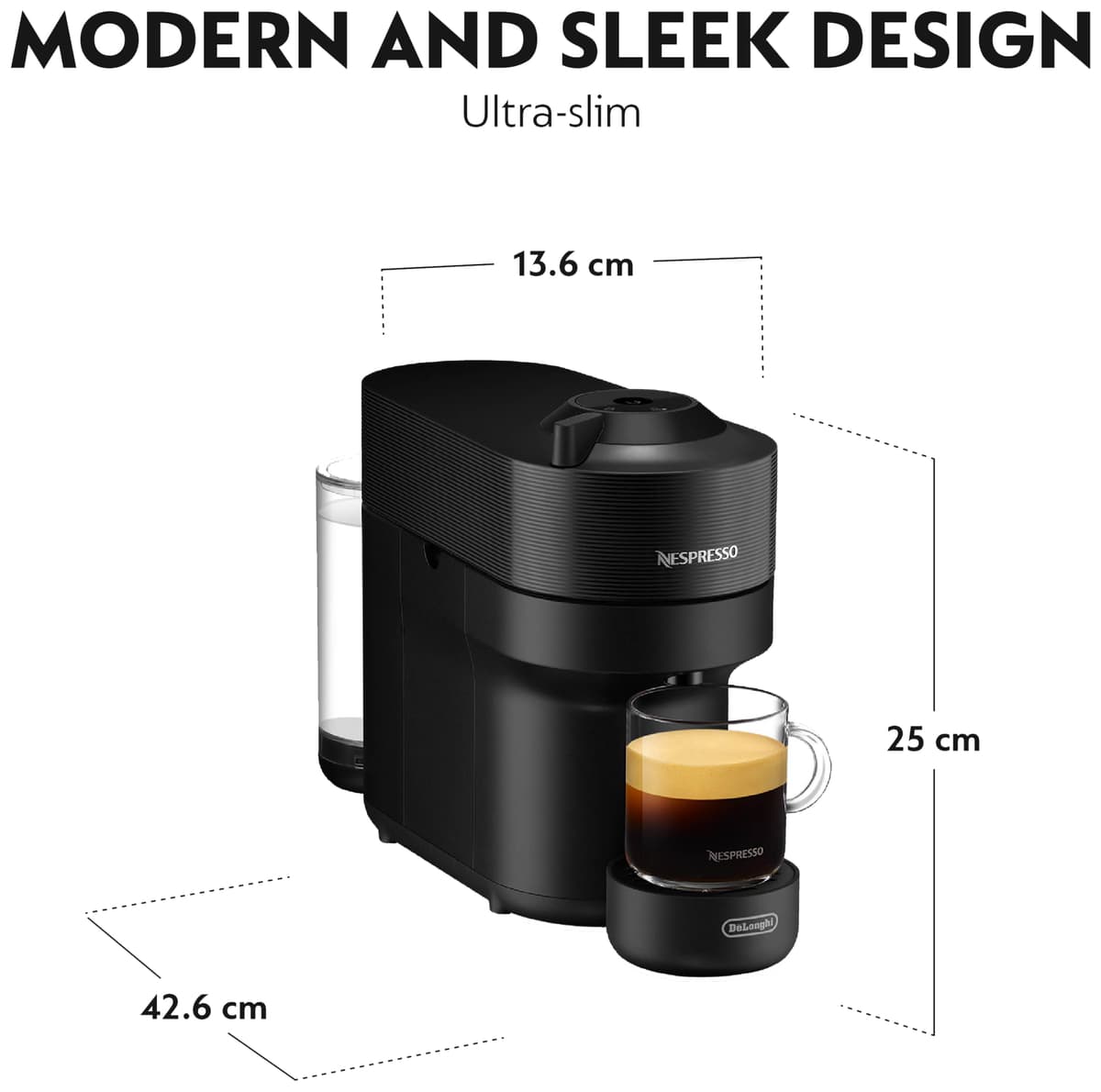 Nespresso Vertuo Pop Iced värdepaket från DeLonghi ENV90.B (svart) - Elgiganten - Elgiganten